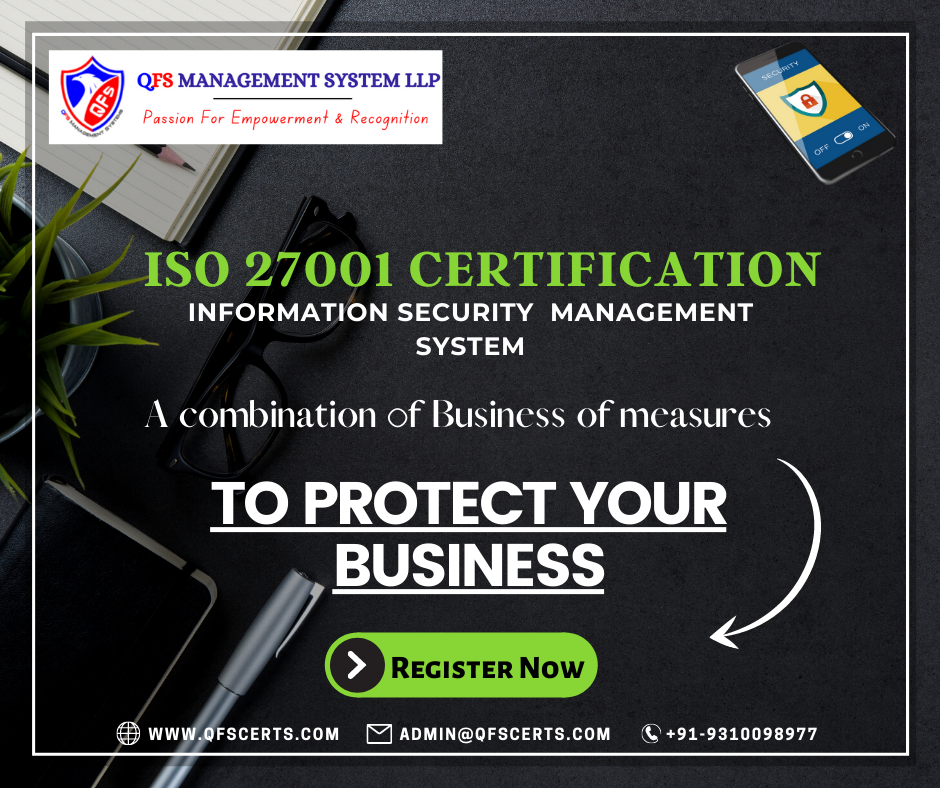 ISO 27001 Certification | QFS Certs ISO 27001 Certification | QFS Certs